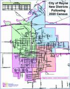 Few changes made as new city districts are released | AcadiaParishToday ...